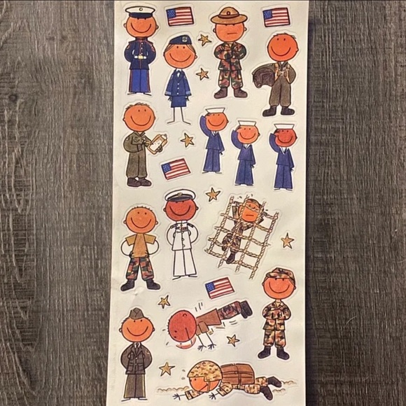 Design | New Us Military Army Navy Air Force Marine Scrapbook Craft ...